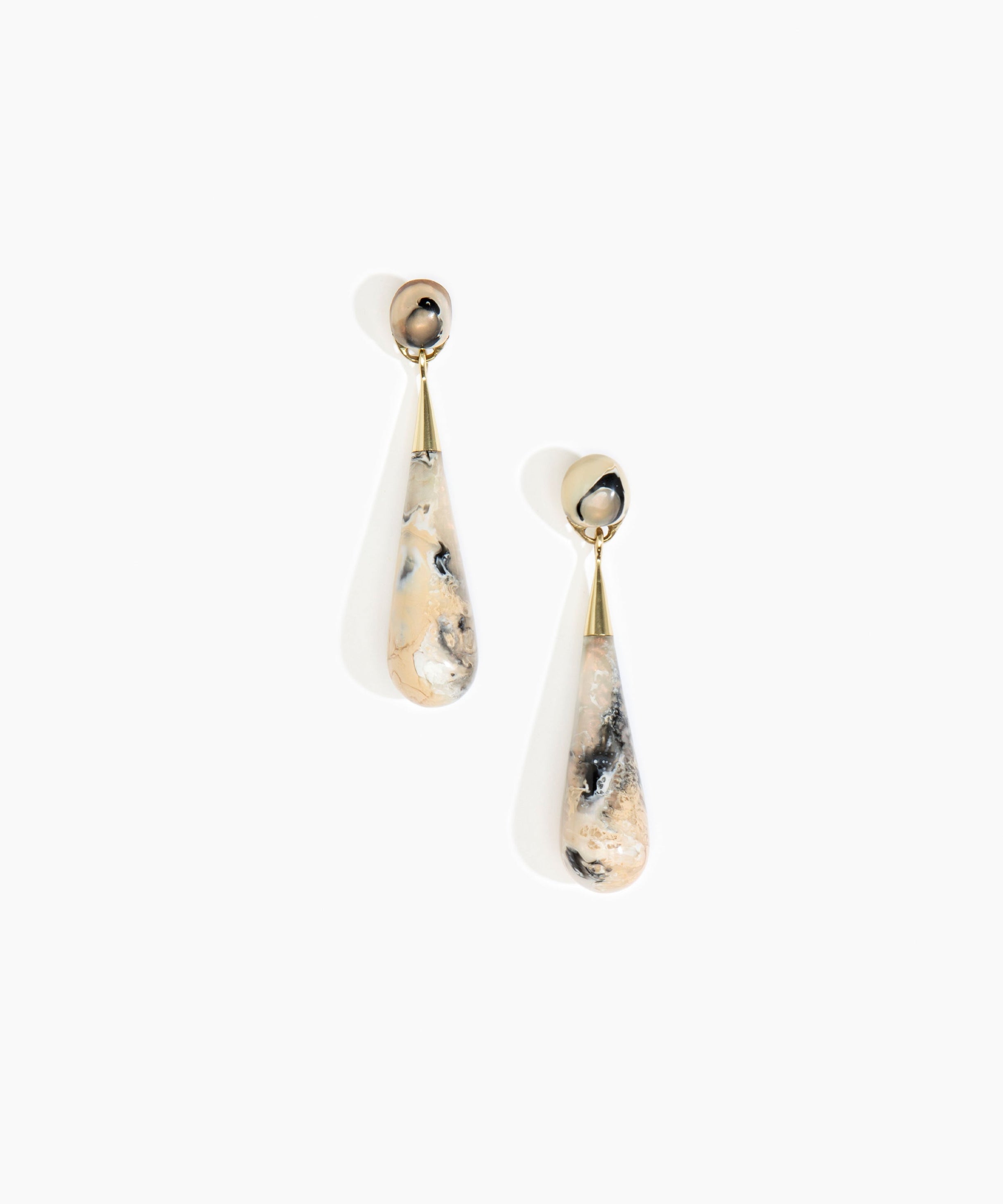 Large Dew Drop Earrings | Dinosaur Designs US