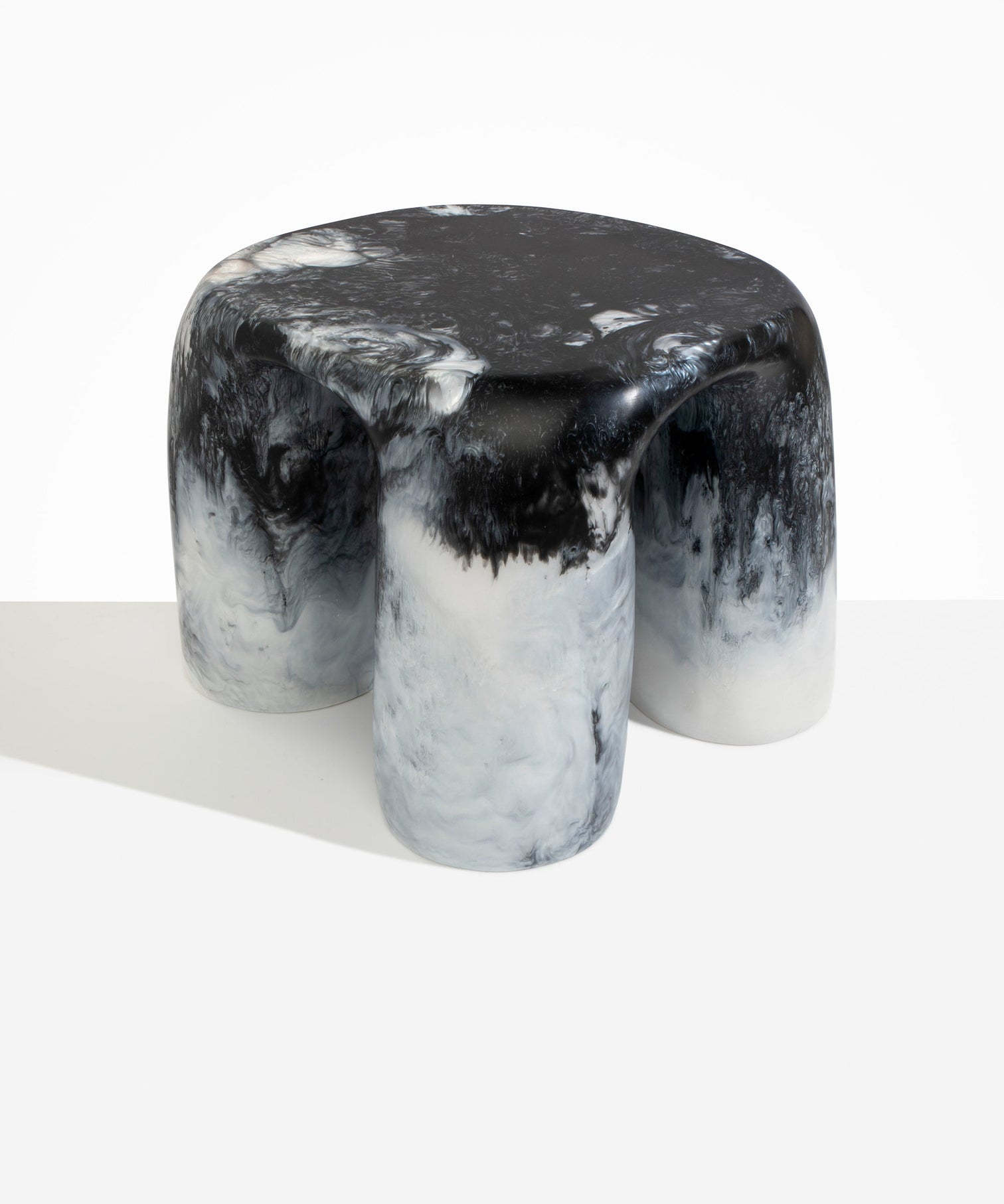 4 Leg Rock Tower Table | Resin Side Table