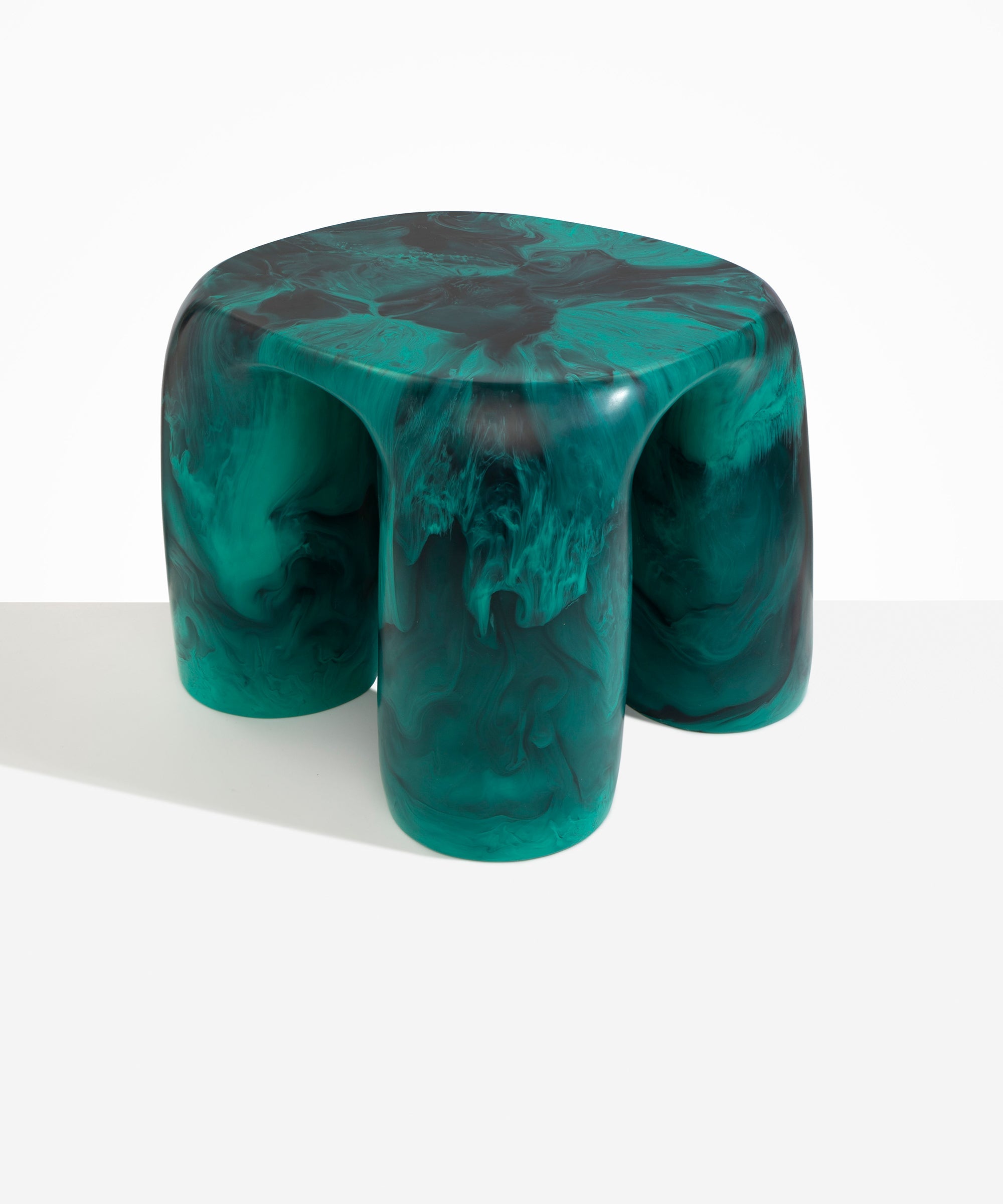 4 Leg Rock Tower Table | Resin Side Table
